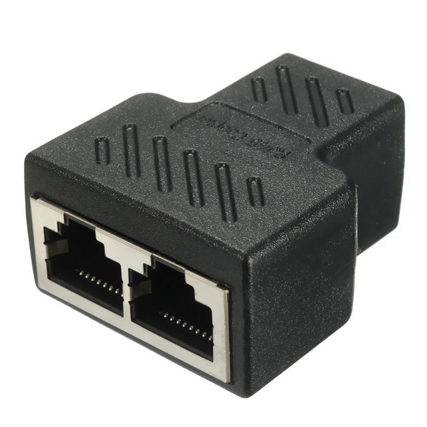 União RJ45, 8vias, 1 fêmea «» 2 femeas - Casanova Eletrónica